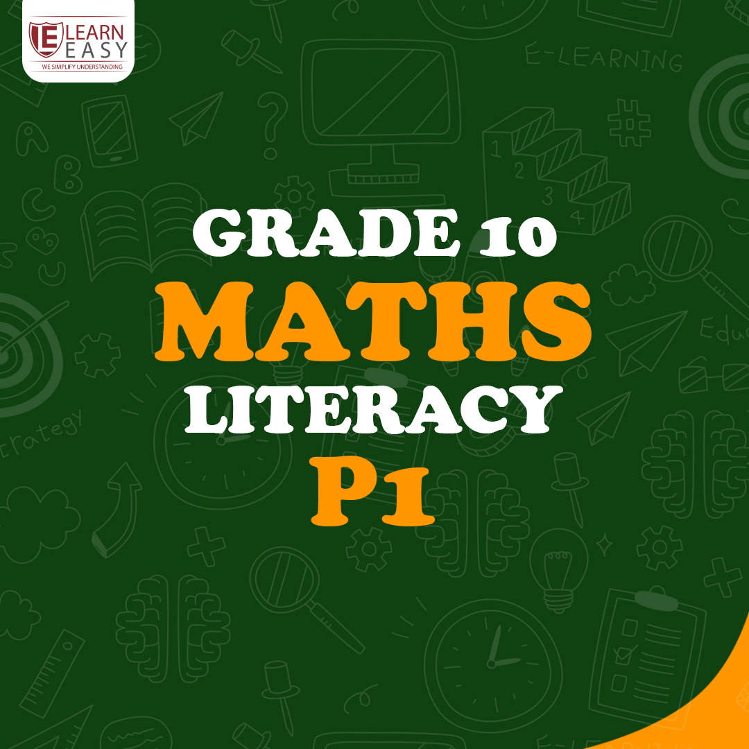Mathematical Literacy Grade 10 Paper 1 Learn Easy